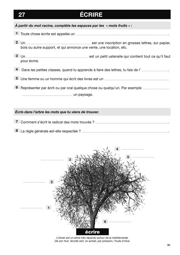 Scop Les Editions buissonnieres - L'arbre aux mots