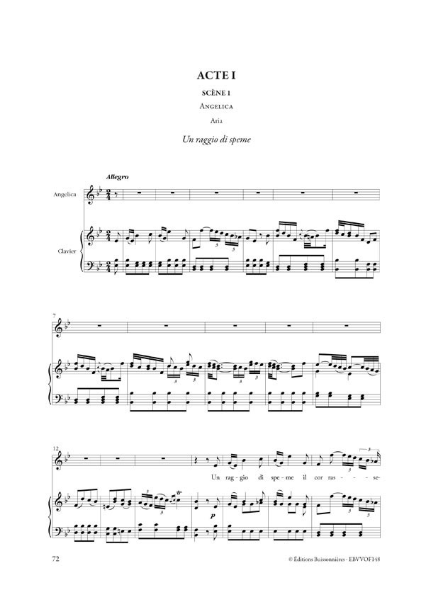 Scop Les Editions buissonnieres - Vivaldi : Orlando Furioso, opéra en ...